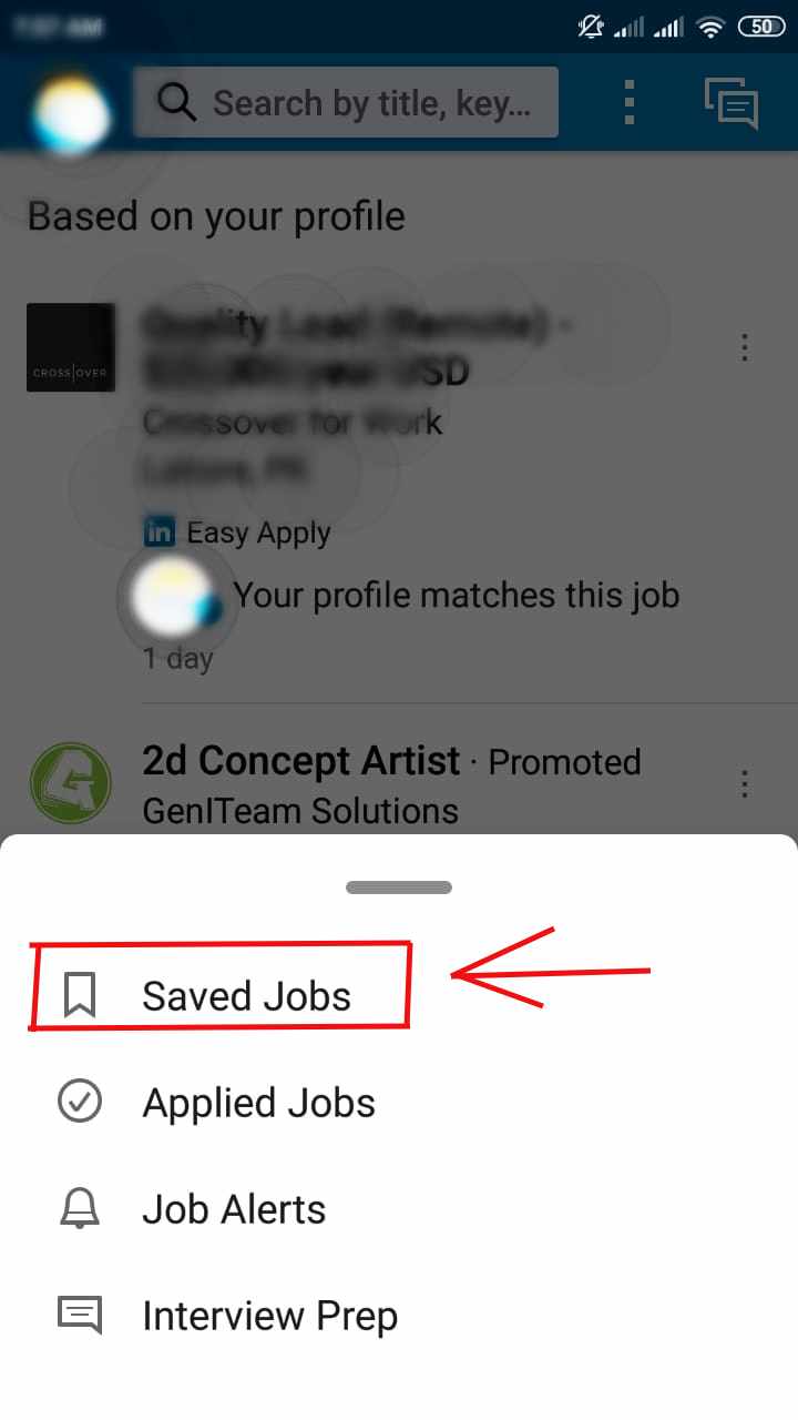 How To Find Saved jobs on Linkedin (With Images) 2021 | HowRepublic