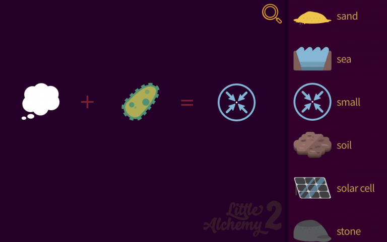 How to make Small in Little Alchemy 2 - HowRepublic