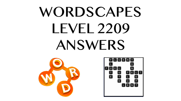 Wordscapes Level 2209 Answers