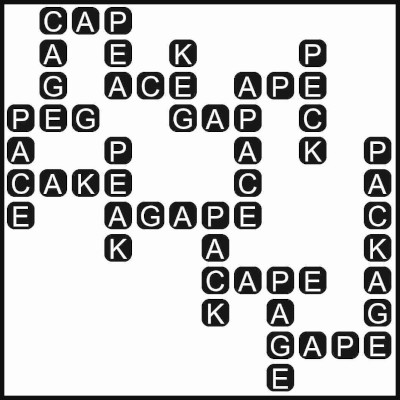 Wordscapes Level 4344 Answers