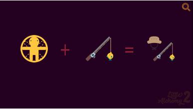 How to make Angler in Little Alchemy 2