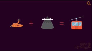 How to make Cable Car in Little Alchemy 2