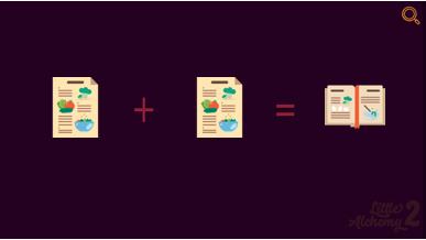 How to make Cookbook in Little Alchemy 2