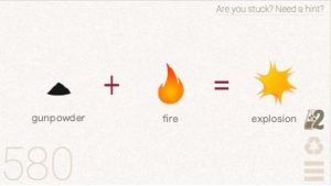 How to make Explosion in Little Alchemy