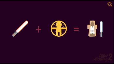 How to make Force Knight in Little Alchemy 2