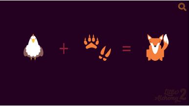 How to make Fox in Little Alchemy 2