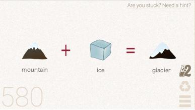 How to make Glacier in Little Alchemy