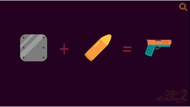 How to make Water Gun in Little Alchemy 2