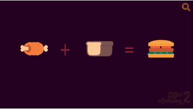 How to make Hamburger in Little Alchemy 2