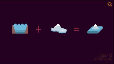 How to make Iceberg in Little Alchemy 2