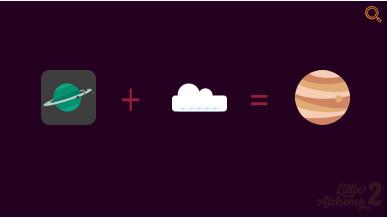 How to make Jupiter in Little Alchemy 2