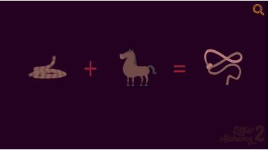 How to make Lasso in Little Alchemy 2