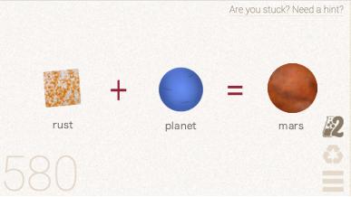How to make Mars in Little Alchemy