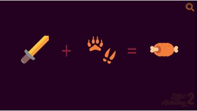 How to make Meat in Little Alchemy 2