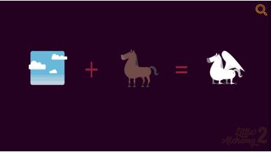 How to make Pegasus in Little Alchemy 2