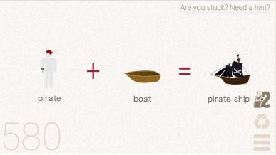 How to make Pirate Ship in Little Alchemy