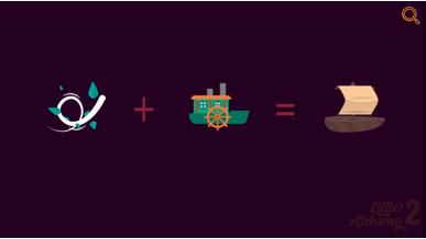 How to make Sailboat in Little Alchemy 2