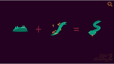 How to make Snake in Little Alchemy 2