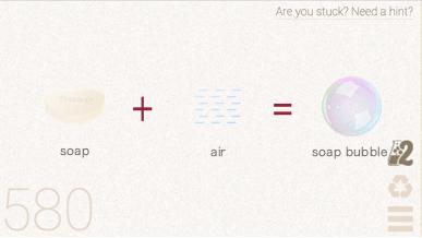 How to make Soap Bubble in Little Alchemy