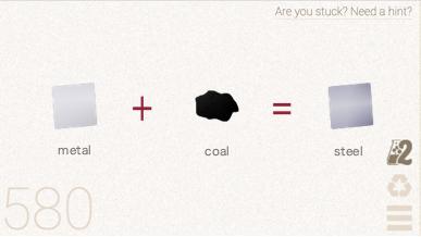 How to make Steel Wool in Little Alchemy
