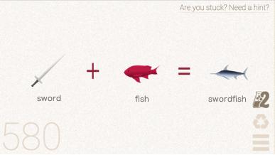 How to make Swordfish in Little Alchemy