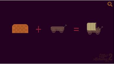 How to make Wagon in Little Alchemy 2