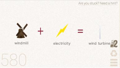 How to make Wind Turbine in Little Alchemy